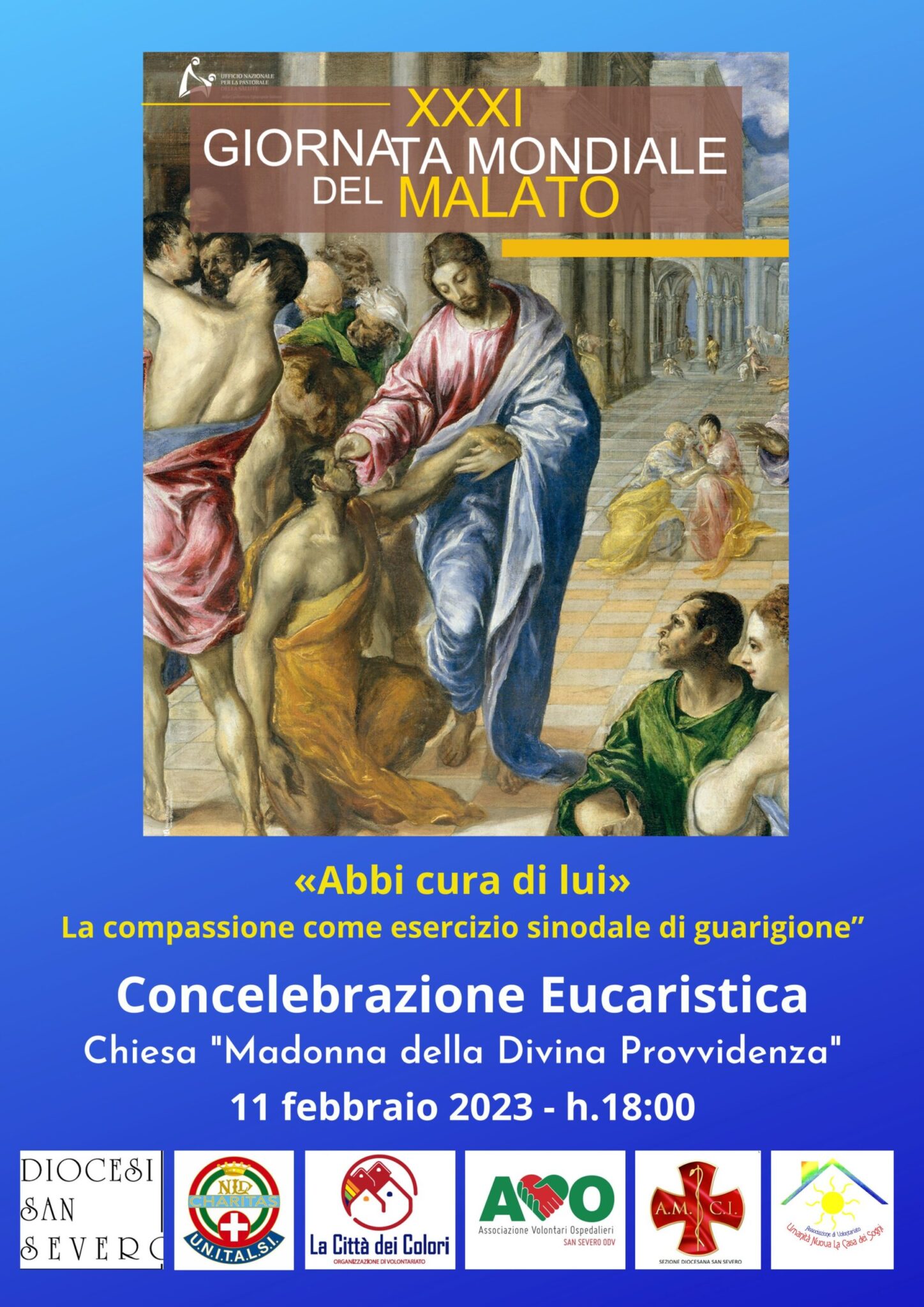 XXXI GIORNATA MONDIALE DEL MALATO - Istituto Pastorale Pugliese